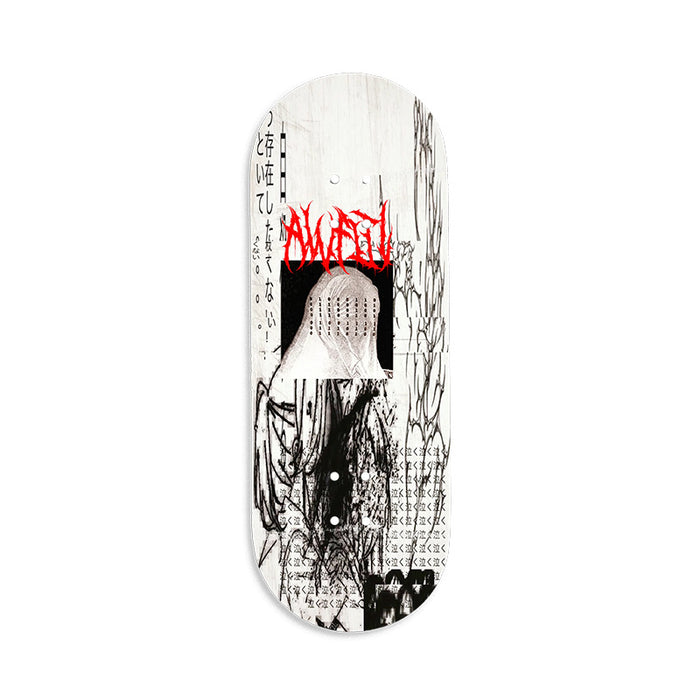 Awful Fingerboard Deck - Woman in Black (Inverted)